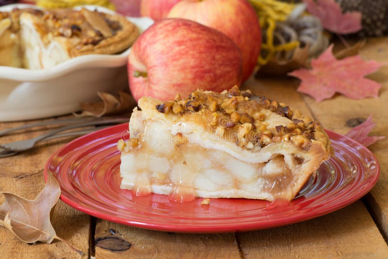 Rebanada De Empanada De Apple Fresca Imagen de archivo - Imagen de ...