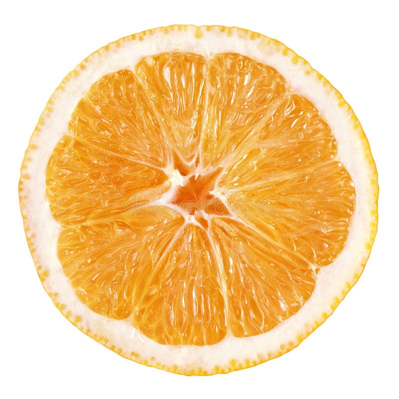 Rebanada De Fruta Anaranjada Imagen de archivo - Imagen de primer ...