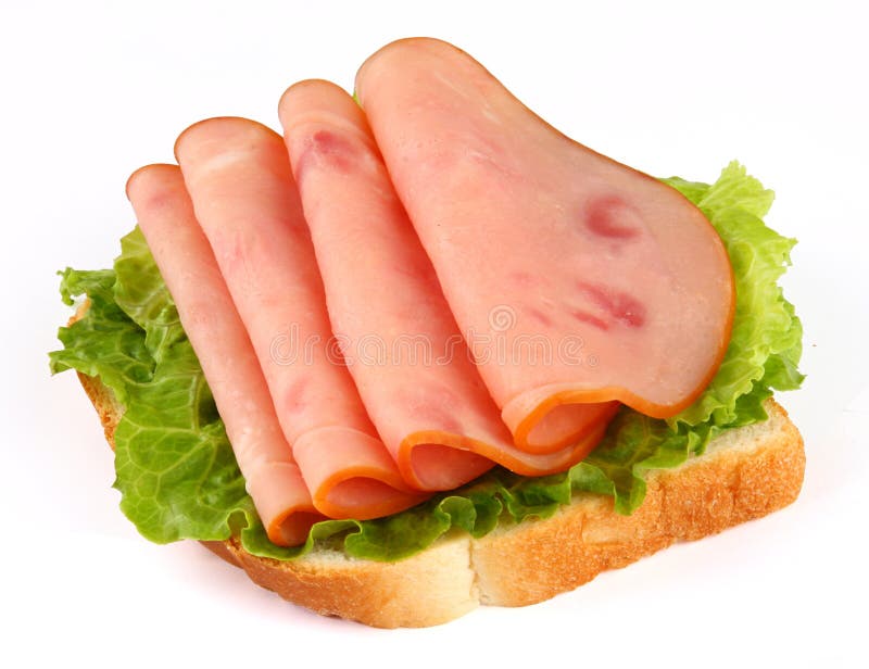 Rebanadas de jamón imagen de archivo. Imagen de guerrero - 14072799