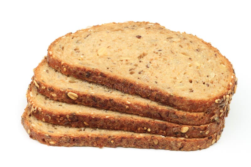 Dos rebanadas de pan foto de archivo. Imagen de rebanada - 14156544