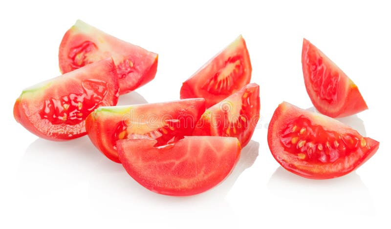 Rebanadas del tomate foto de archivo. Imagen de rebanado - 53965046