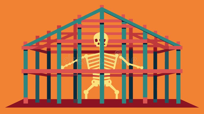 The Rebar Framework is Like the Skeleton of the Building Giving it ...