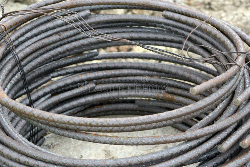 Rebar mat stock photo. Image of concrete, reinforce, reinforcement ...