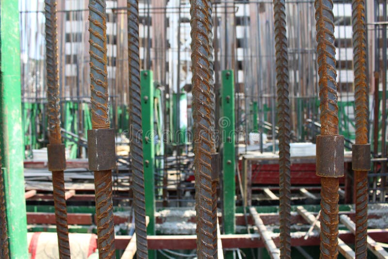 Plastic Tie Rod Cone for Concrete Wall Formwork Stock Photo - Image of ...