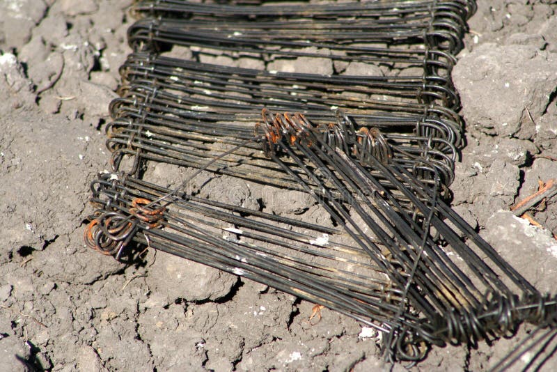 Rebar wire ties stock image. Image of supplies, materials - 42349385