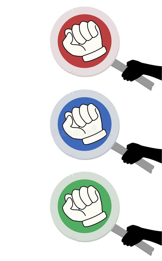 Rebel stock vector. Illustration of blue, grasp, achievement - 19769136