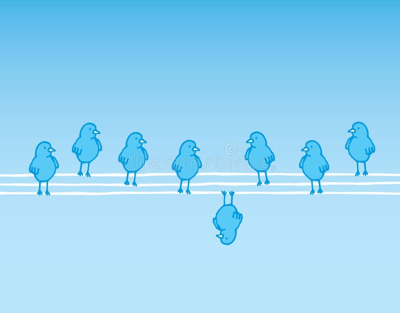 Rebel Bird Hanging Upside Down Stock Illustrations – 2 Rebel Bird ...