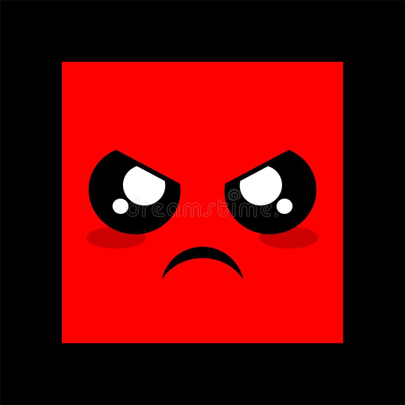 Rebel emoticon stock vector. Illustration of expression - 24550471