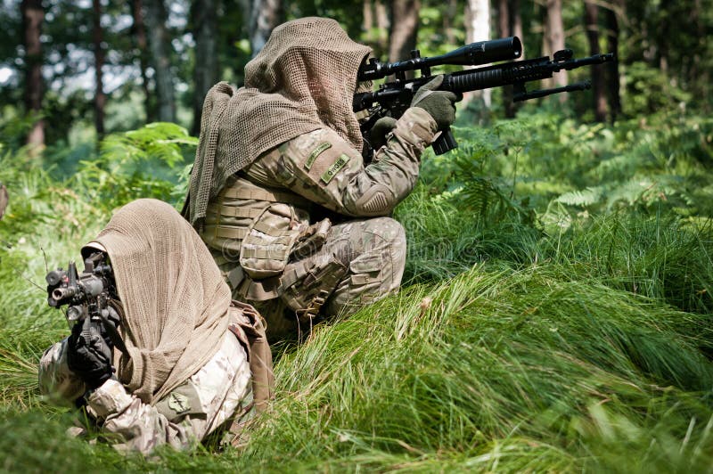 Rebel Forces Defending Their Ground Stock Image - Image of conflict ...