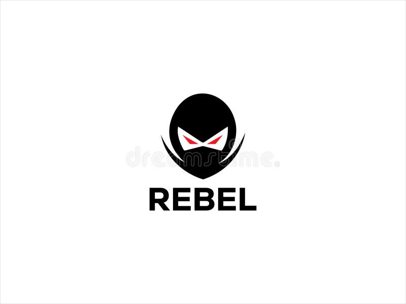 Rebel Logo Design,creative Rebel Logo Stock Vector - Illustration of ...