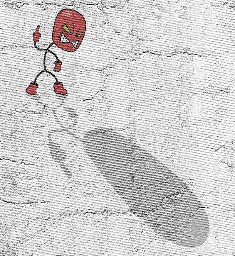 Rebel puppet stock illustration. Illustration of nonconformist - 143331214