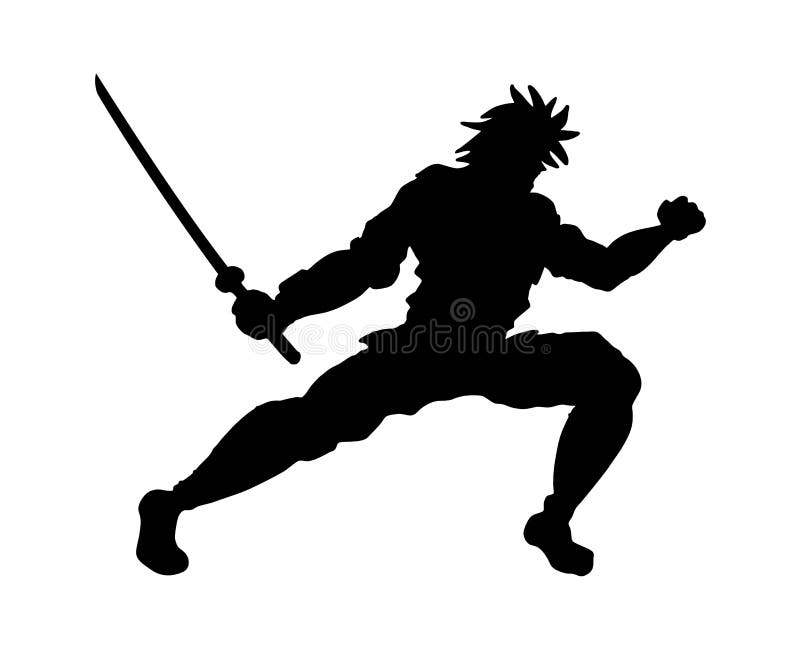 Rebel warrior draw stock vector. Illustration of warrior - 96479410