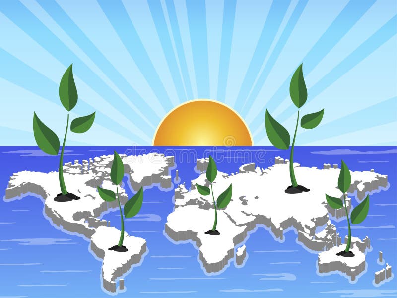 Rebirth stock vector. Illustration of grey, leaf, brilliancy - 17692744