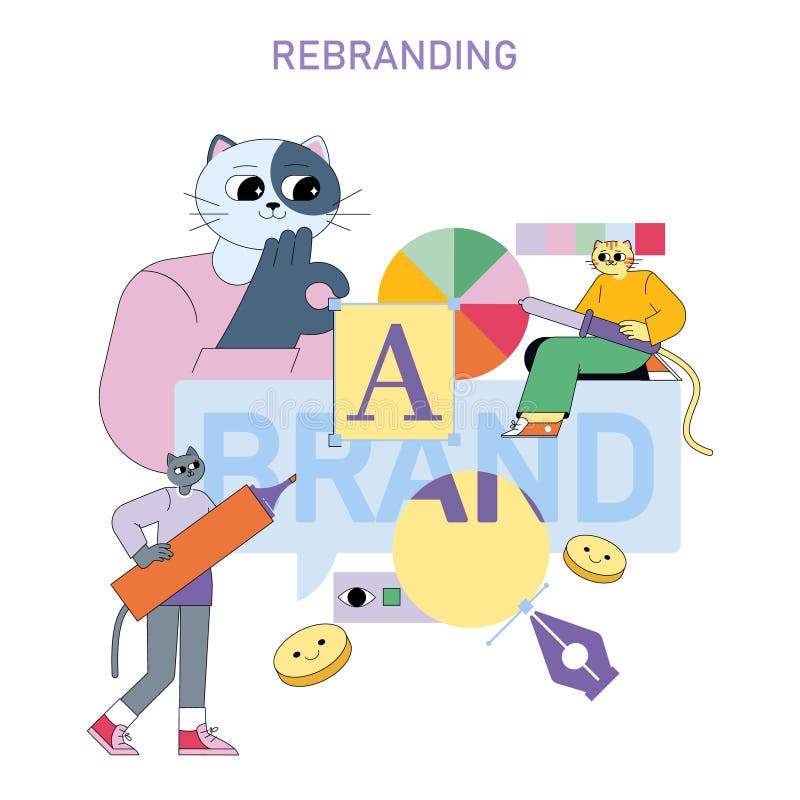 Business. Flat Vector Illustration Stock Vector - Illustration of ...