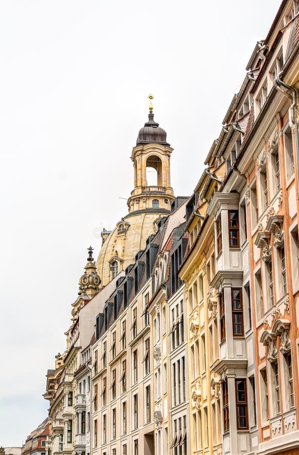 Rebuilt Buildings in Dresden Stock Photo - Image of buildings, historic ...