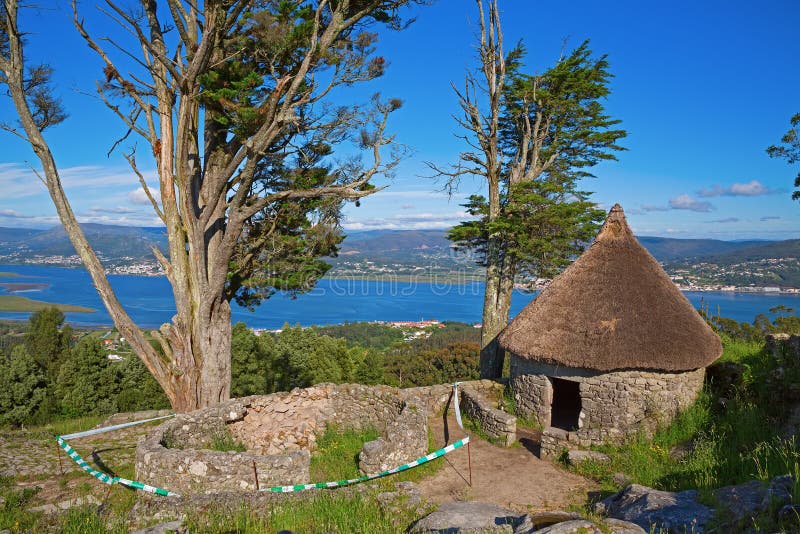 Celtic fort stock image. Image of shack, town, ruins - 25843979