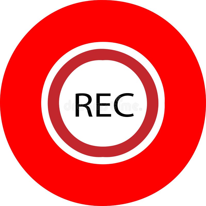 Rec Button Stock Illustrations – 883 Rec Button Stock Illustrations ...