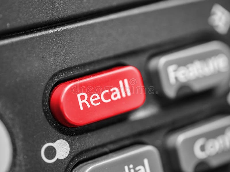 Product Recall Problem Warning Signage for Industry. Stock Image ...