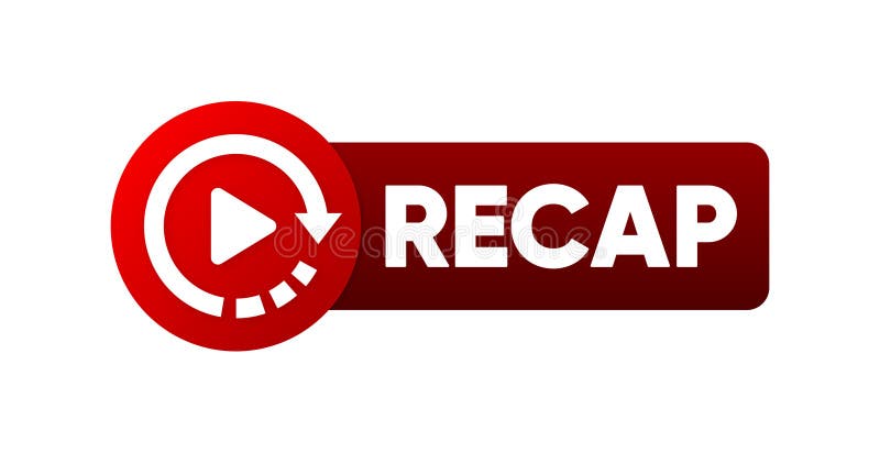 Recap Video. Button Replay. Video Play. Watching on Streaming. Vector ...