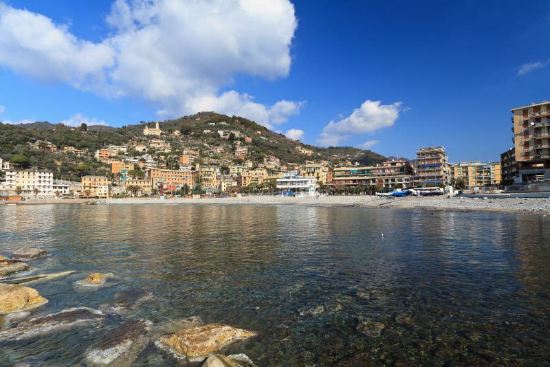 Recco, Italy stock image. Image of mediterranean, riviera - 25444939