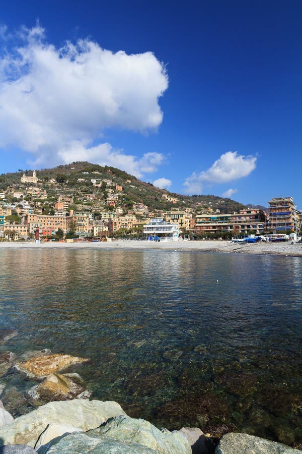 Recco, Italy stock image. Image of mediterranean, riviera - 25444939