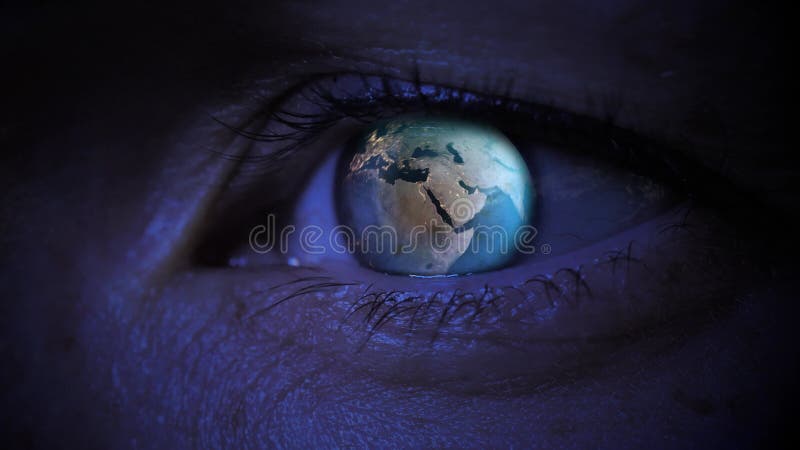 Reflection of Human Figure on Wet Asphalt on Street at Night ...