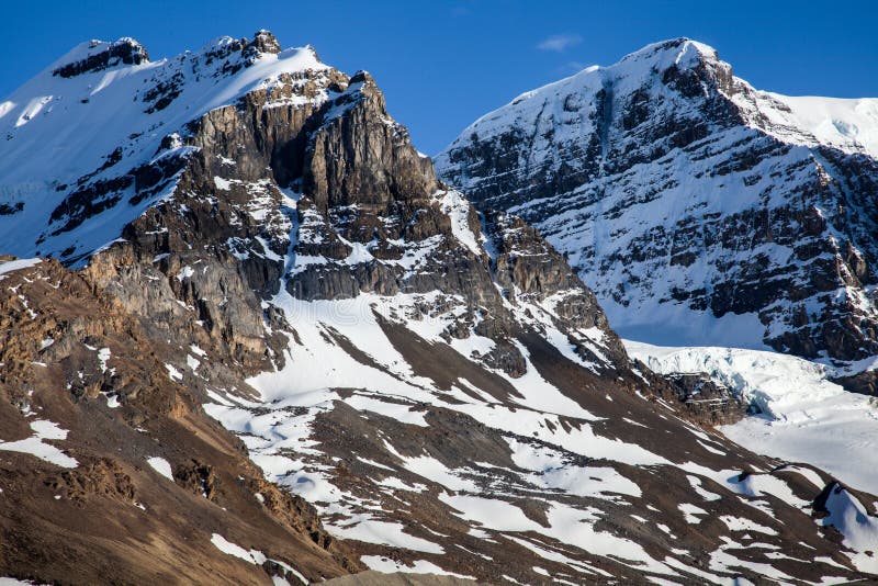 Receding Glacier stock photo. Image of alberta, canadian - 54847984