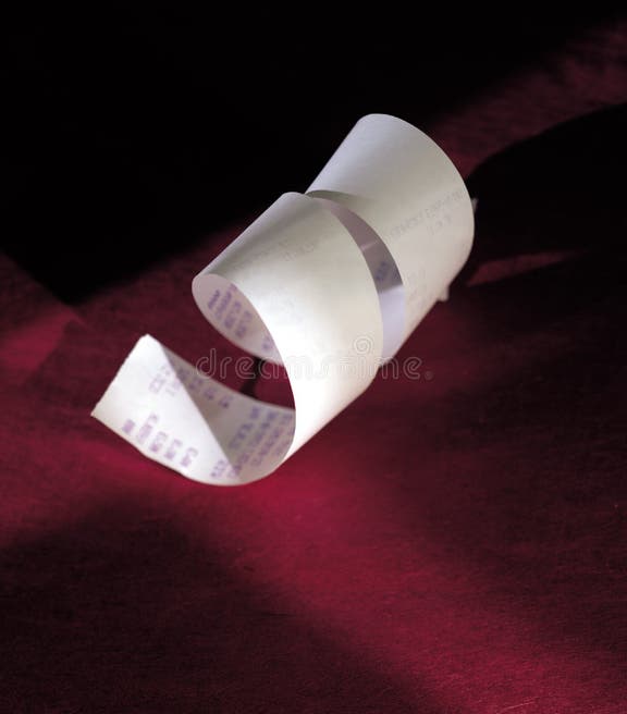 Receipt stock photo. Image of paper, money, tape, indoors - 82445572