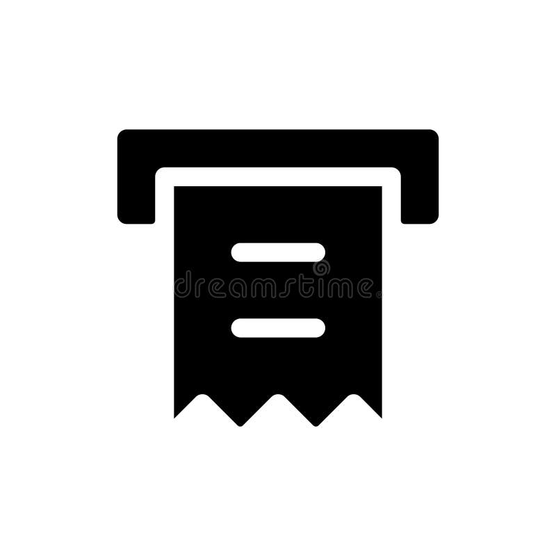 Receipt Printer Icon Stock Illustrations – 272 Receipt Printer Icon ...
