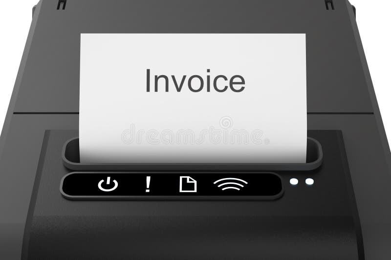 Invoice Printing Printer Stock Illustrations – 18 Invoice Printing ...