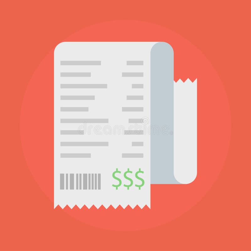 Receipts Icon Stock Illustrations – 803 Receipts Icon Stock ...