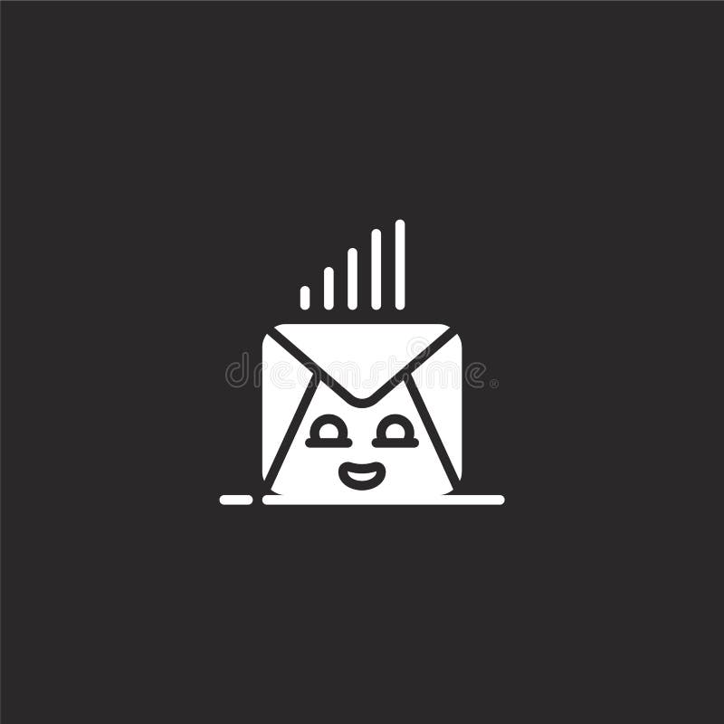 Receive Icon Vector Sign and Symbol Isolated on White Background ...