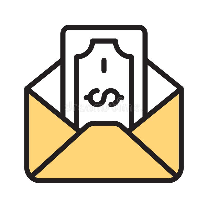 Receive Your Salary Securely with the Envelope Icon, Ensuring Timely ...