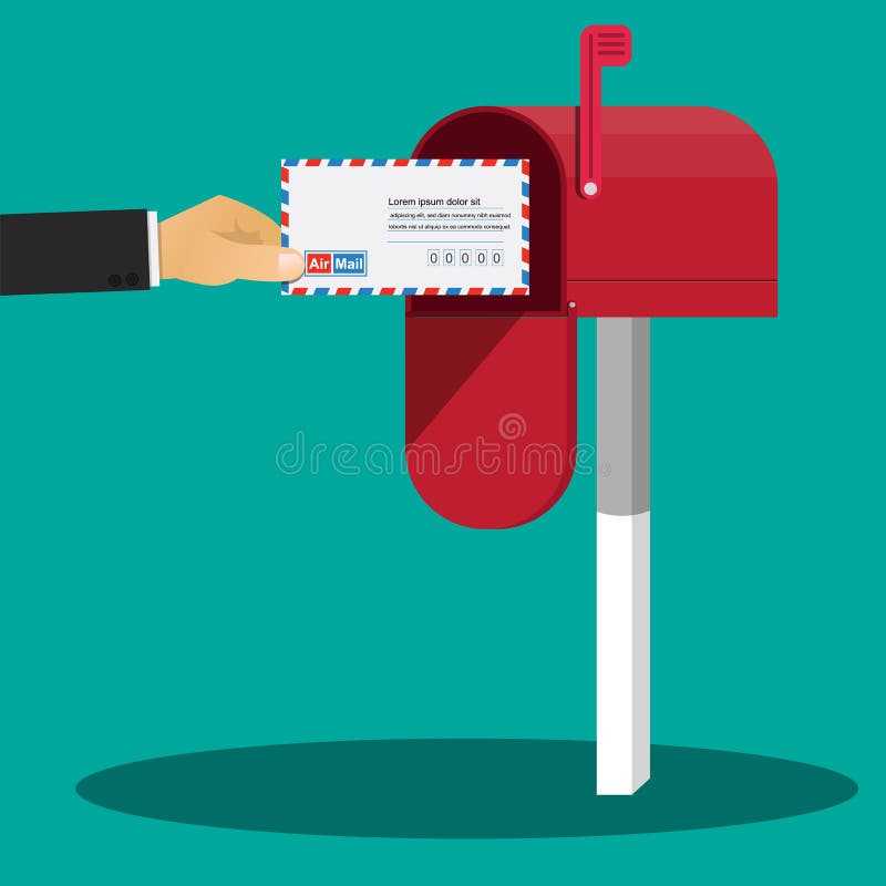 Received mail line icon stock vector. Illustration of mark - 188715194
