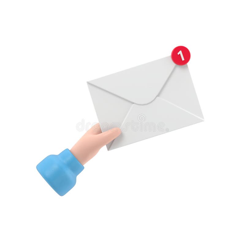 Received Message Concept. New,email Incoming Message,sms. Mail Delivery ...