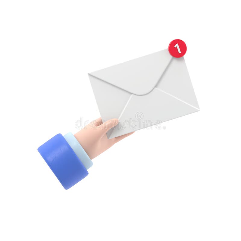 Received Message Concept. New,email Incoming Message,sms. Mail Delivery ...
