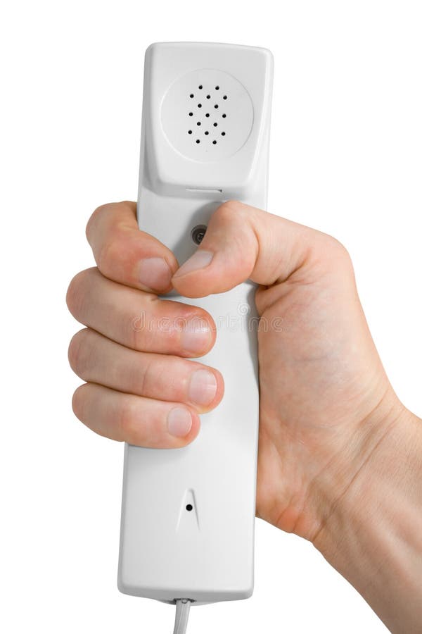 Telephone receiver stock image. Image of equipments, single - 2078609