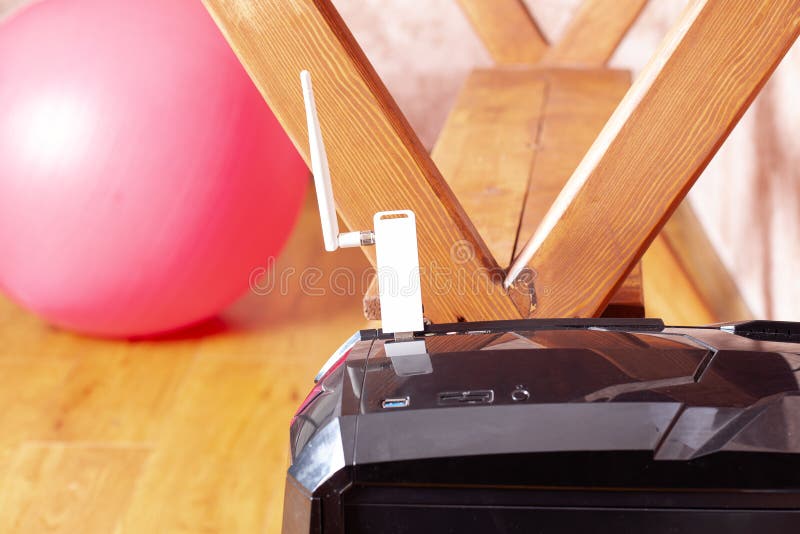 Receiver Wifi Signal. Antenna for Better Internet Connection Optional ...