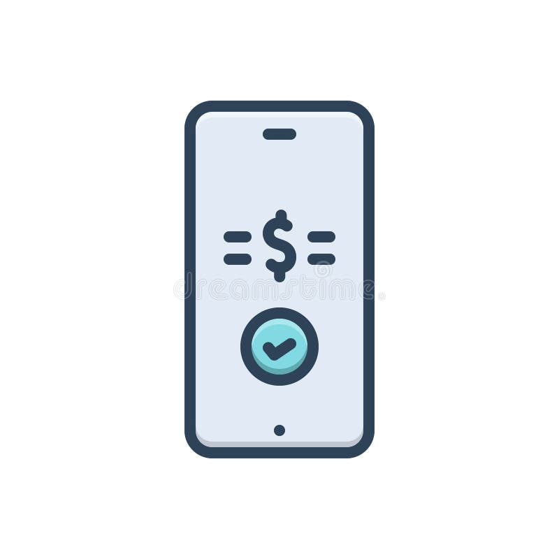 Color Illustration Icon for Receiving, Money and Success Stock Vector ...