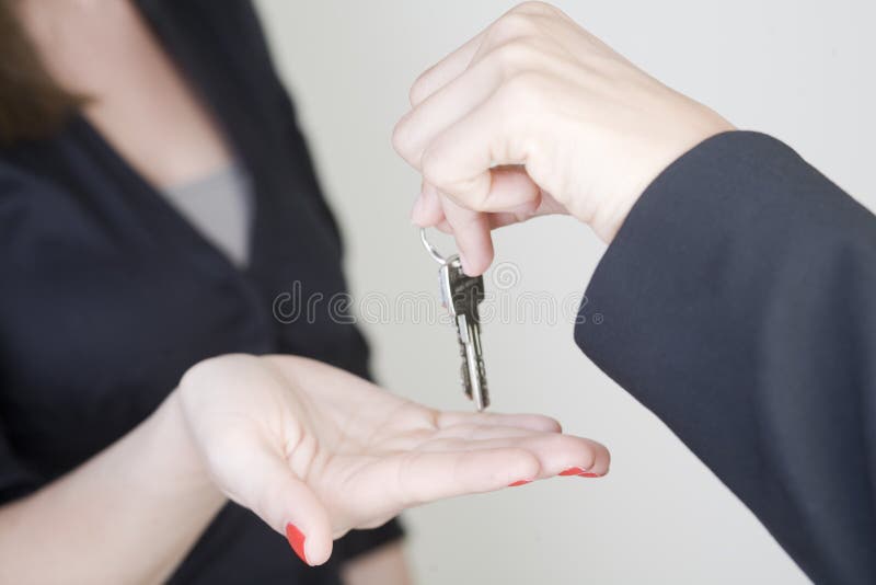 Man holding keys stock photo. Image of businessman, lock - 24300998
