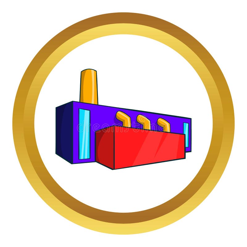 Receiving of Malt Icon, Cartoon Style Stock Illustration - Illustration ...