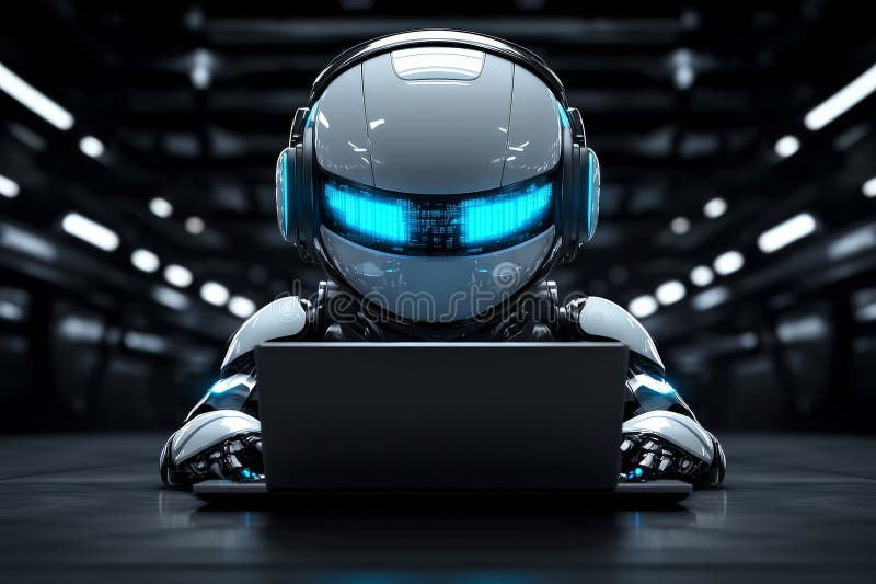 Receiving Support from Online Customer Service by Using a Chatbot Stock ...