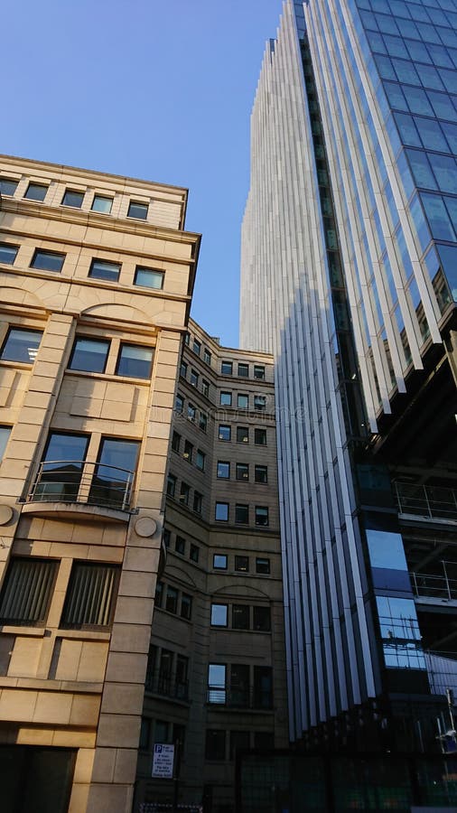 Recent and Modern Architecture Stock Image - Image of tower, downtown ...