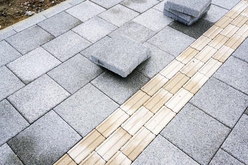 Paving of a New Sidewalk with a Bike Lane and Guidelines for the ...