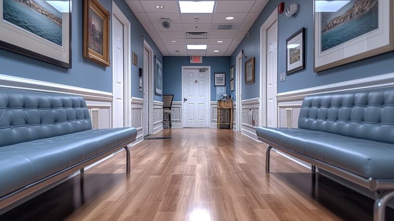 Reception Area Clinics Offer Convenient Access for Patients Stock ...