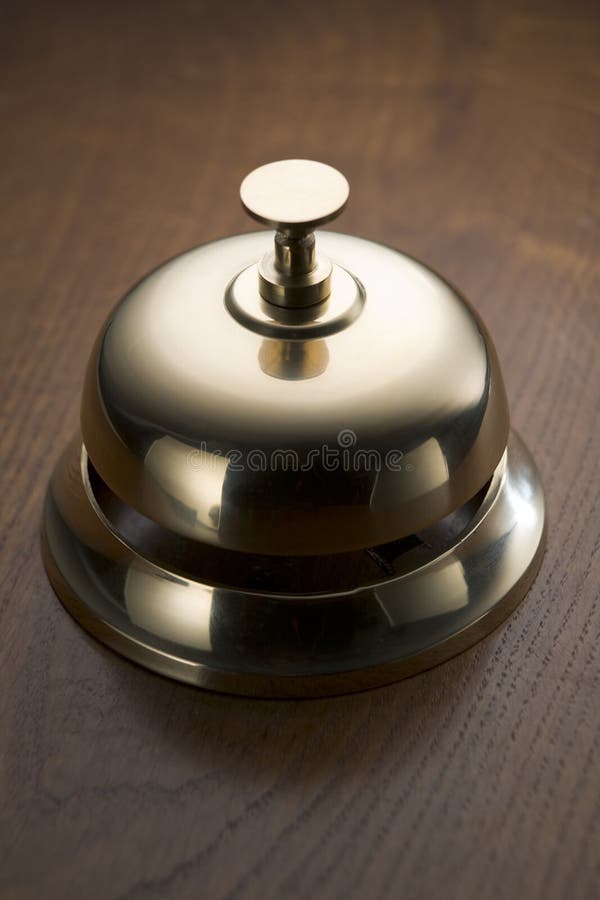 Reception Bell stock photo. Image of metal, studio, idea - 7742110