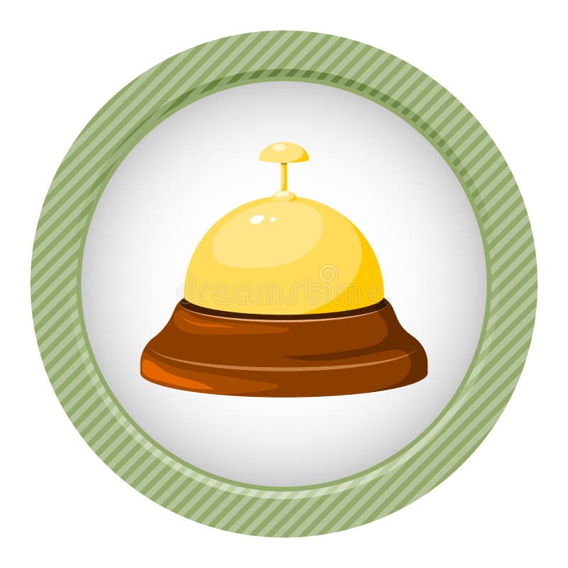 Reception Bell Cartoon Icon Stock Illustrations – 191 Reception Bell ...