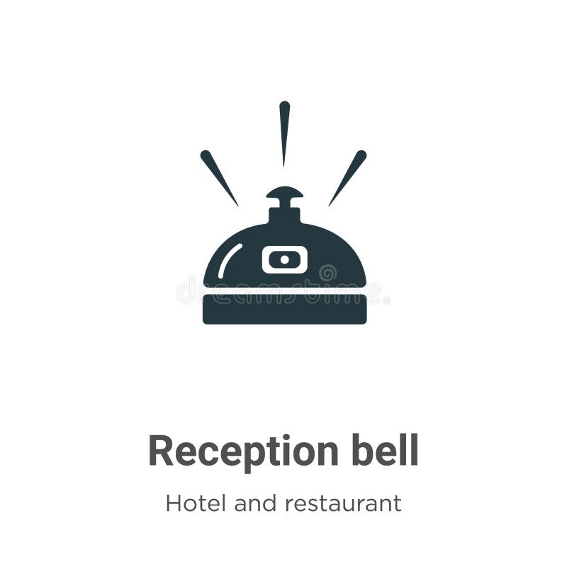 Hotel Bell Icon in Filled, Thin Line, Outline and Stroke Style. Vector ...