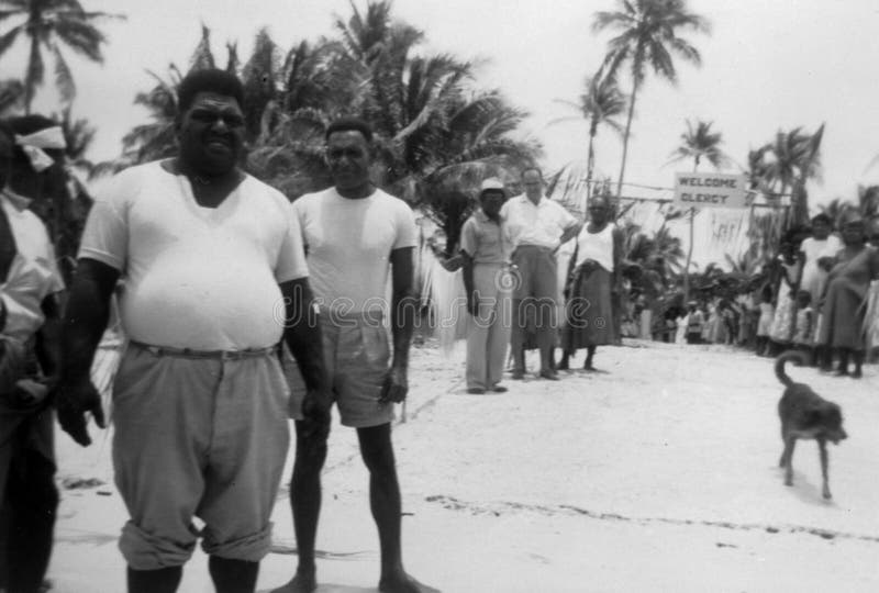 Reception Of The Clergy On Masig Island 1960 Picture. Image: 222437156