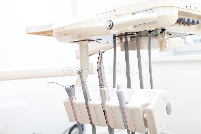 Reception Dental Tools in Clinic Stock Image - Image of orthodontist ...